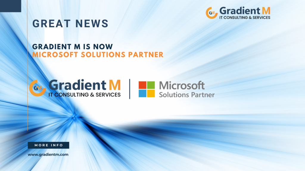 Gradient M Achieves Microsoft Solution Partner Designation - GradientM ...